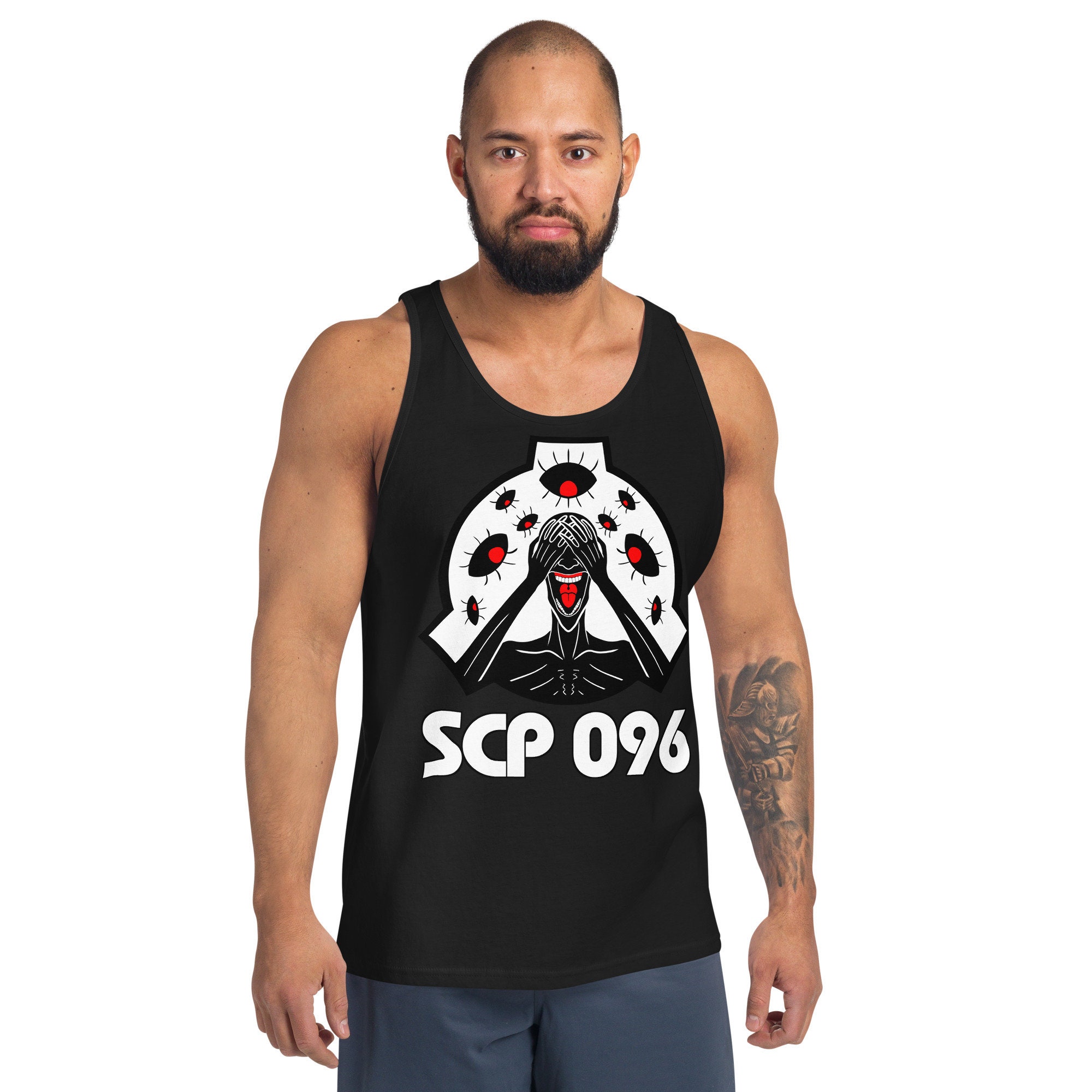 SCP 096 Unisex Tank Top - Etsy