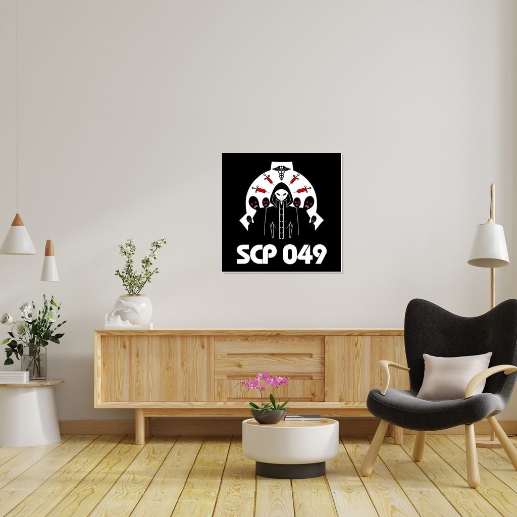 SCP 049 Poster - Etsy