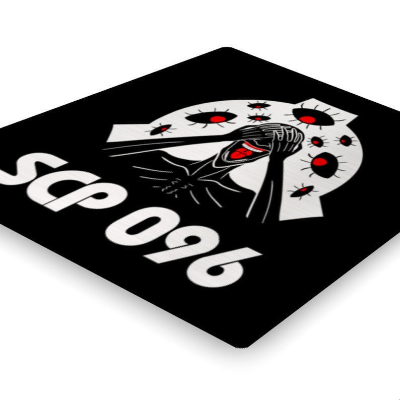 SCP 096 Metal Poster - Etsy