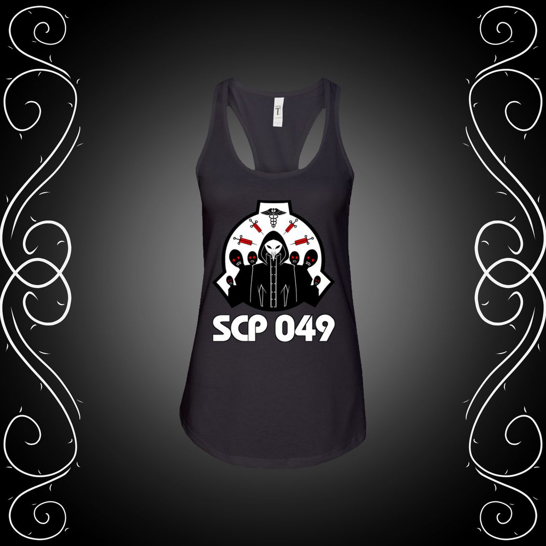 SCP 049 Women's Racerback Tank - Etsy