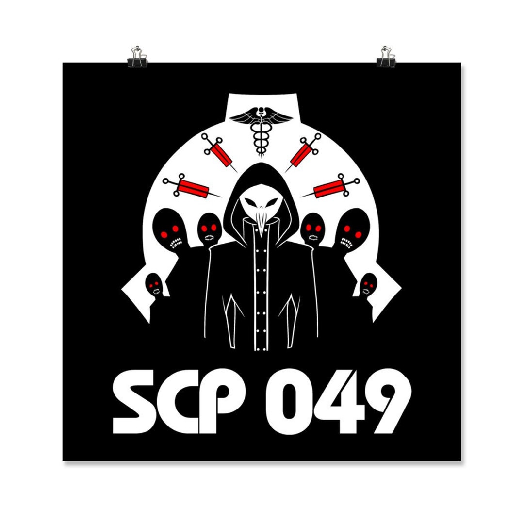 SCP 049 Poster - Etsy