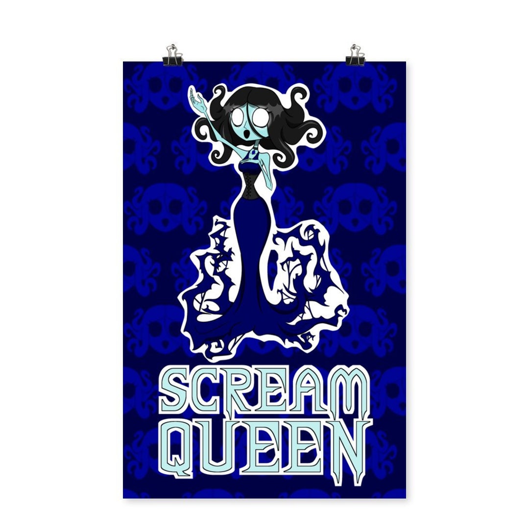 Scream Queen Banshee Poster - Etsy