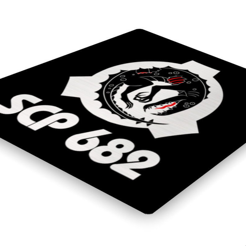 SCP 682 Metal Poster - Etsy