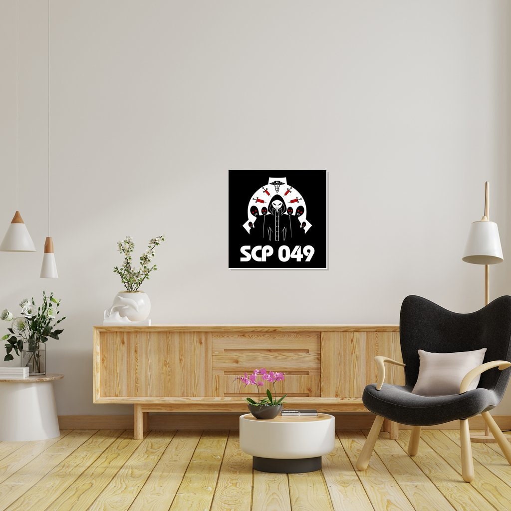 SCP 049 Poster - Etsy