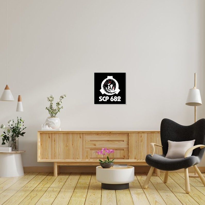 SCP 682 Poster - Etsy