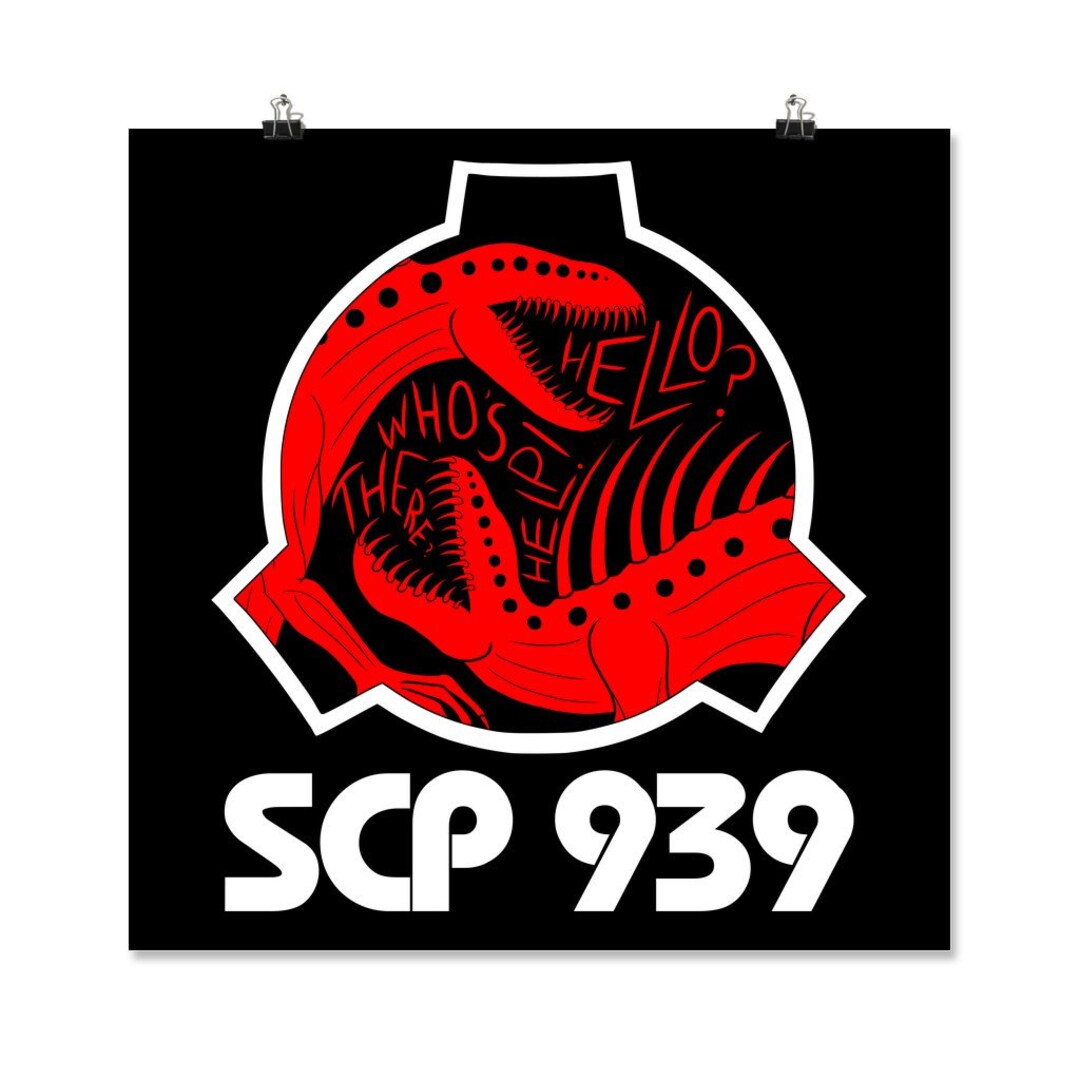 SCP 939 Poster - Etsy