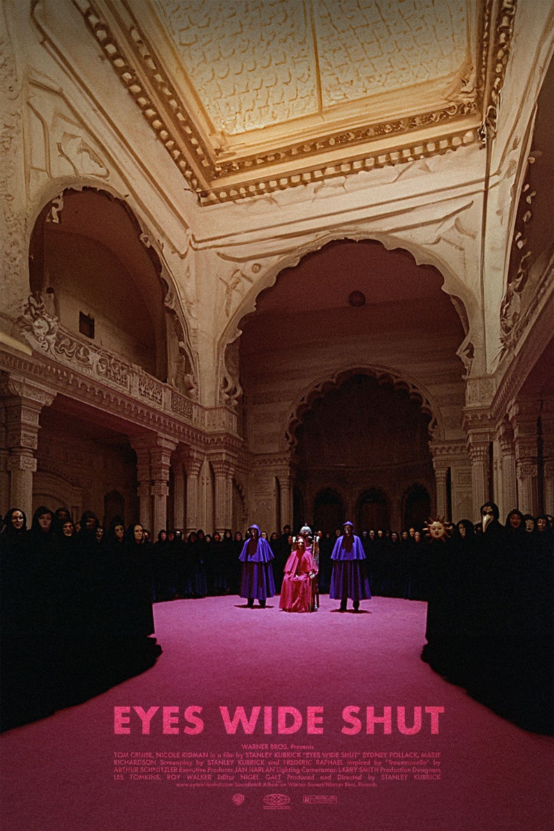 Eyes Wide Shut Movie Poster 1 - Wall Art - Minimalist Art Decor ...