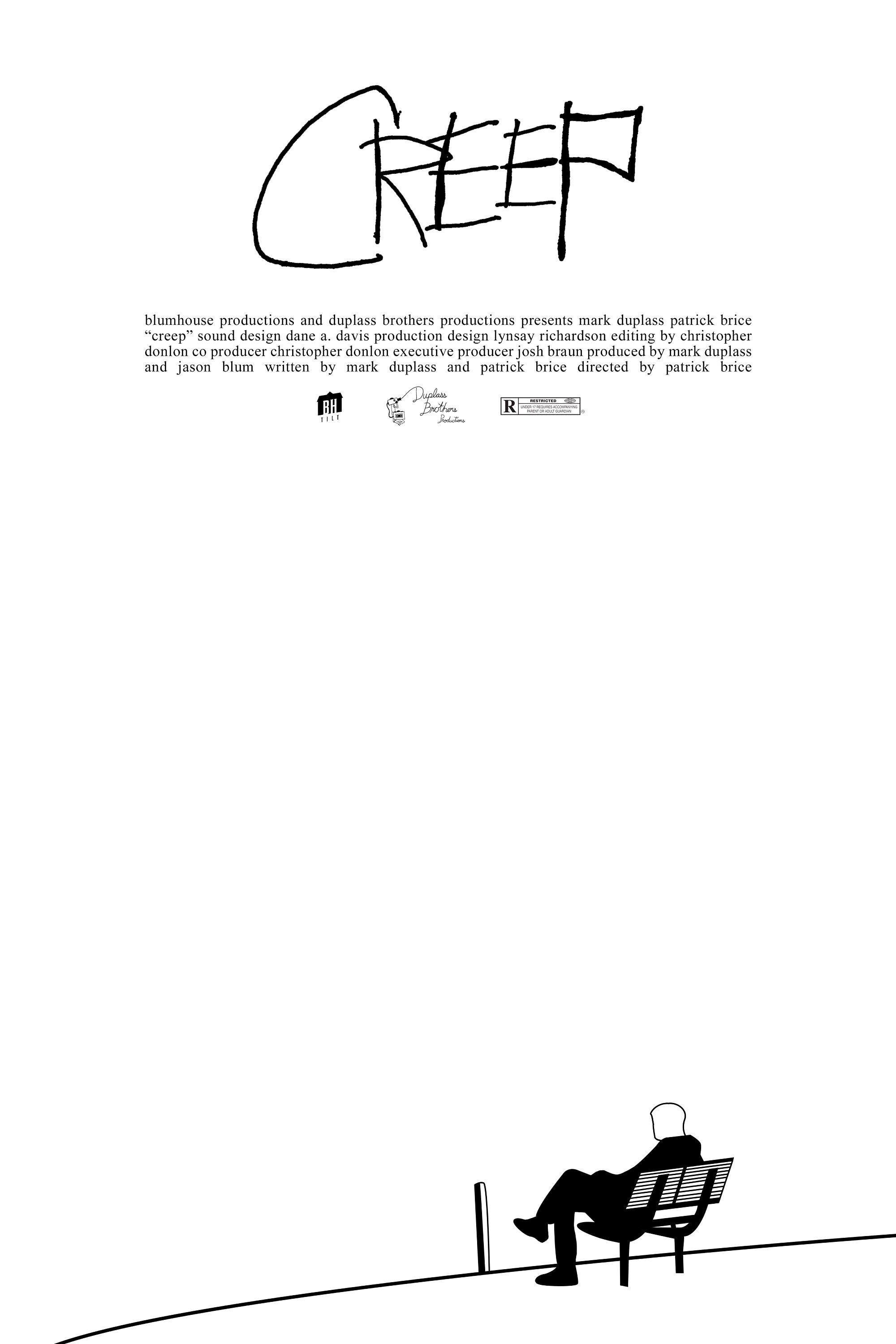 Creep Movie Poster - Wall Art - Minimalist Art Decor - Horror Film ...