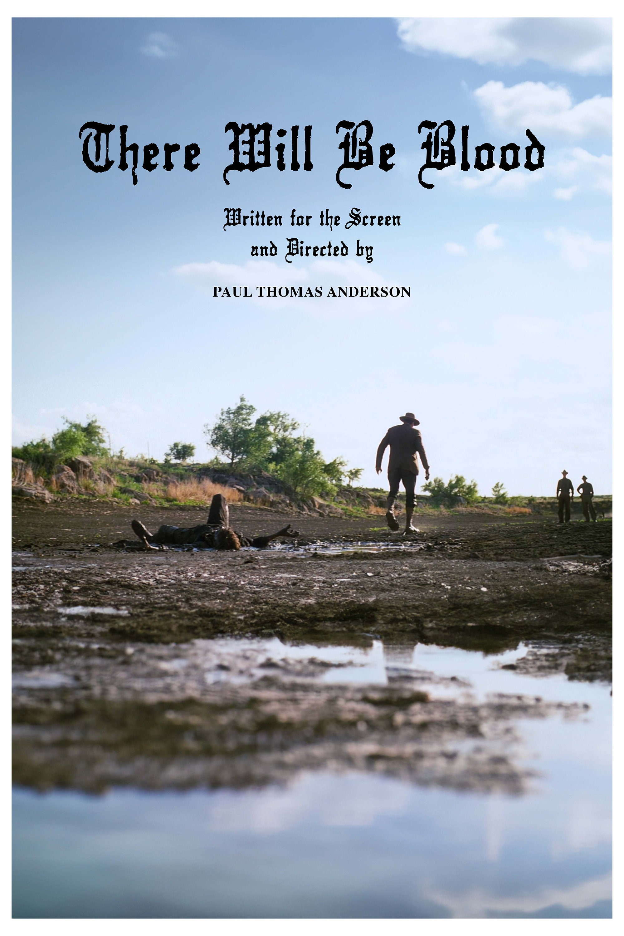 There Will Be Blood Movie Poster Mud Paul Thomas Anderson Minimalist ...