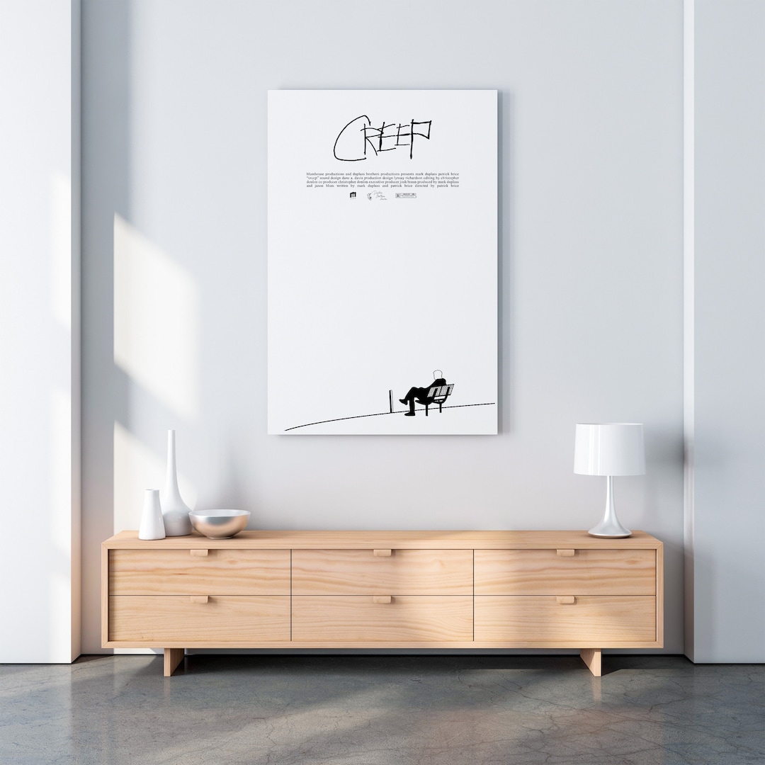 Creep Movie Poster - Wall Art - Minimalist Art Decor - Horror Film ...