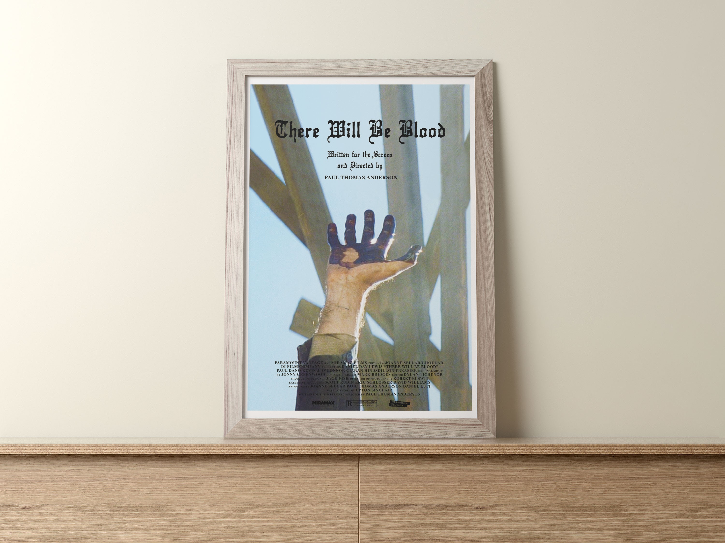 There Will Be Blood Movie Poster Paul Thomas Anderson - Etsy