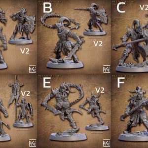 Demon King Spawn Set (artisan Guild) Tabletop, RPG, Pathfinder, Dnd ...