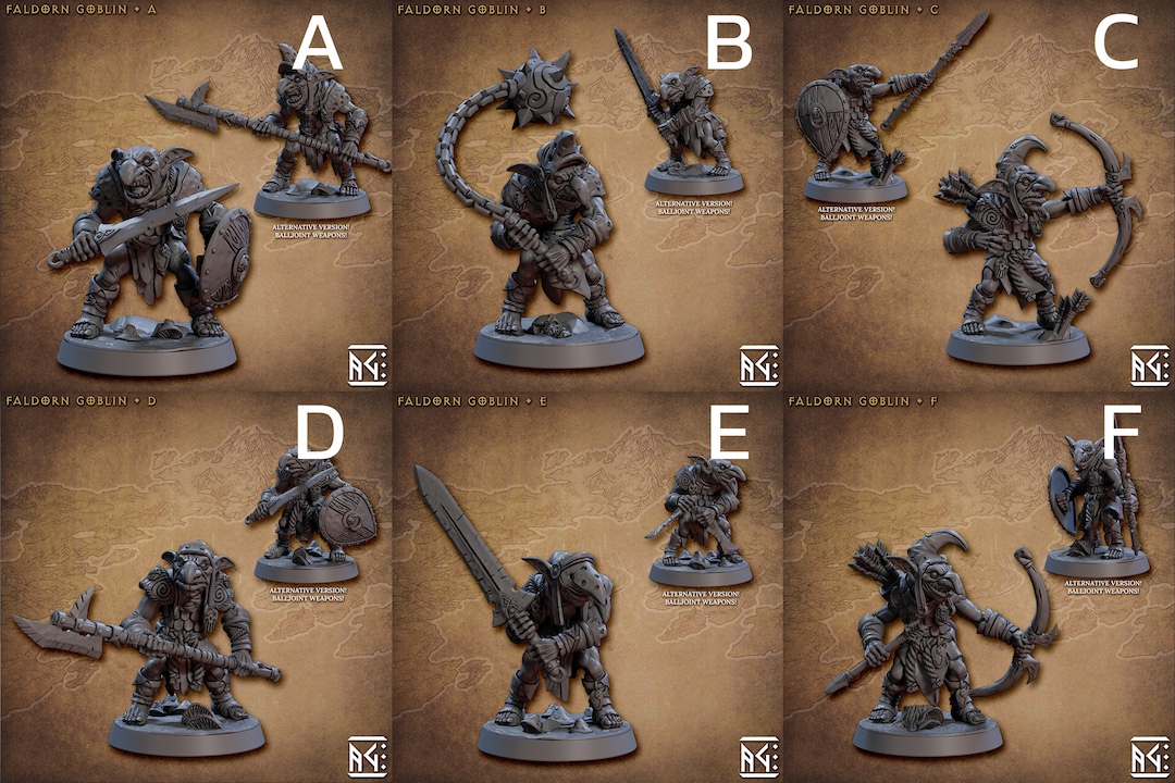 Faldorn Goblin Group artisan Guild Tabletop, RPG, Pathfinder, Dnd ...