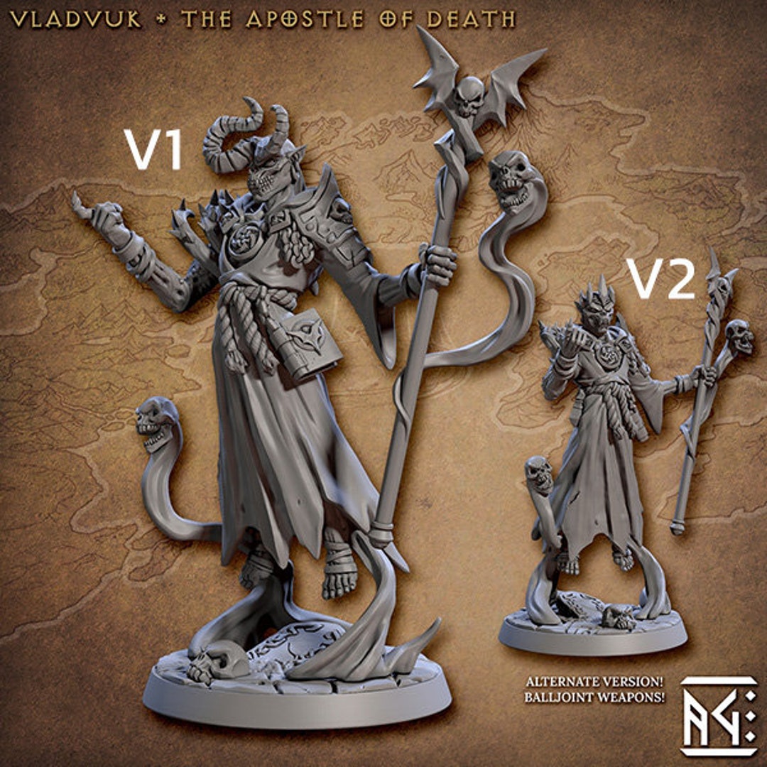 Vladvuk the Apostle of Death From Horrors of Rodburg Barrows Set ...