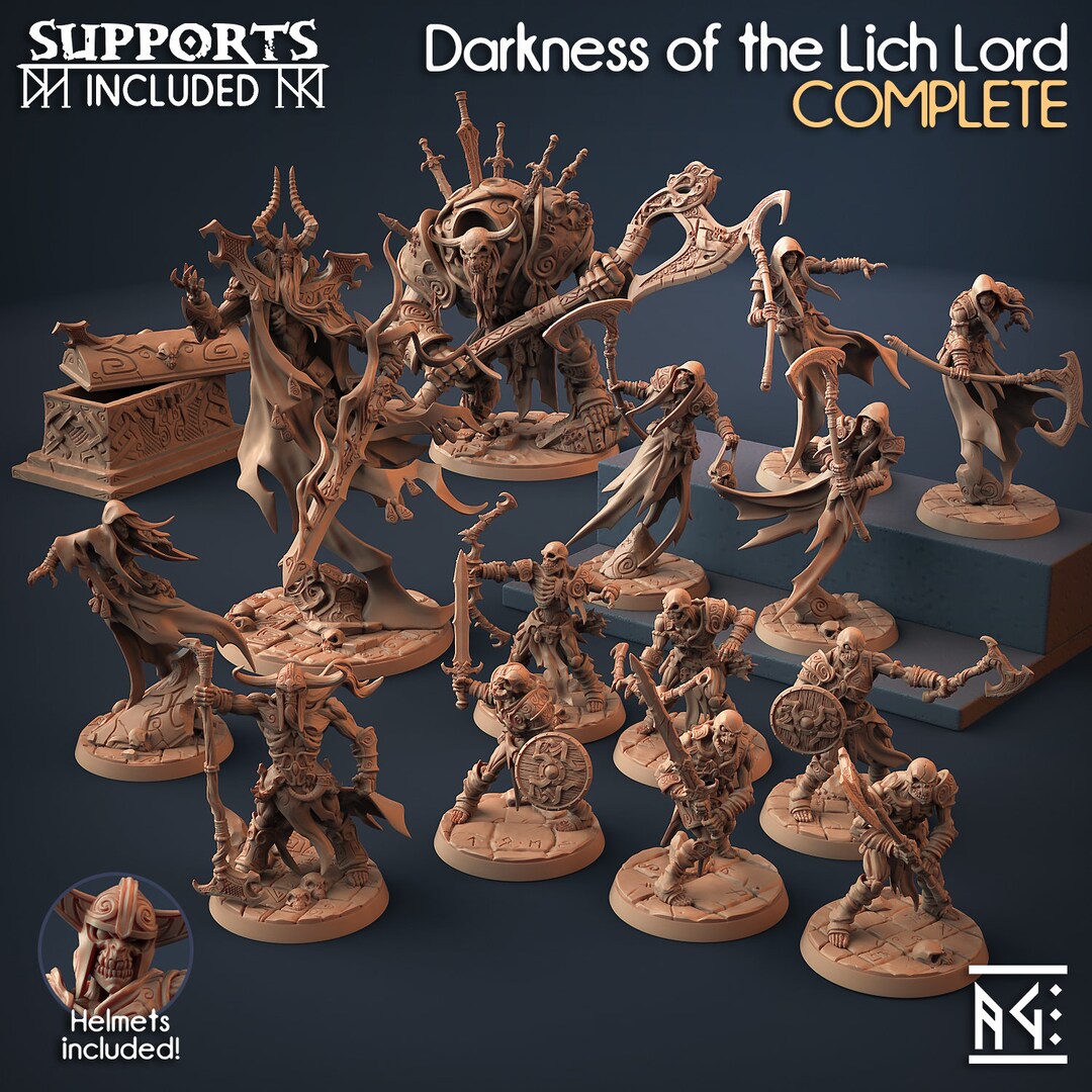Darkness of the Lich Lord Set 37 (artisan Guild) Tabletop, RPG ...
