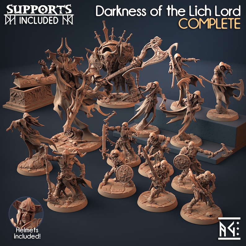 Darkness of the Lich Lord - Set 37 (artisan Guild) - Etsy