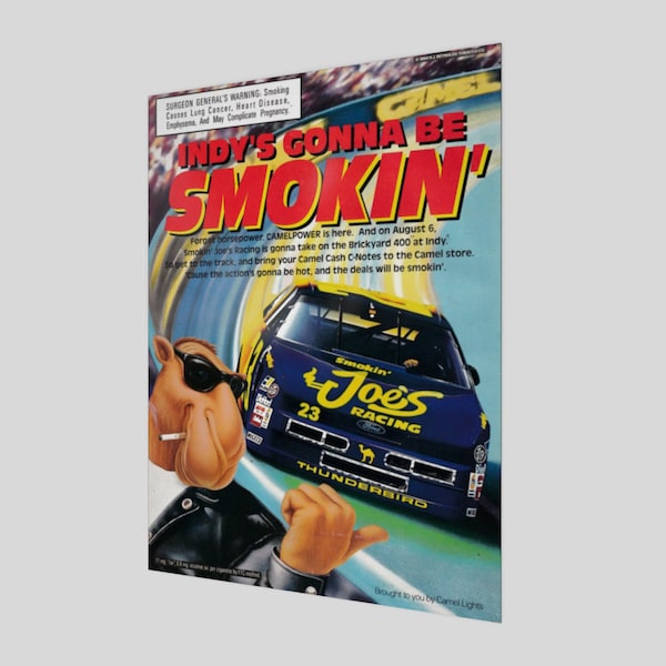 Joe Camel Poster - Etsy