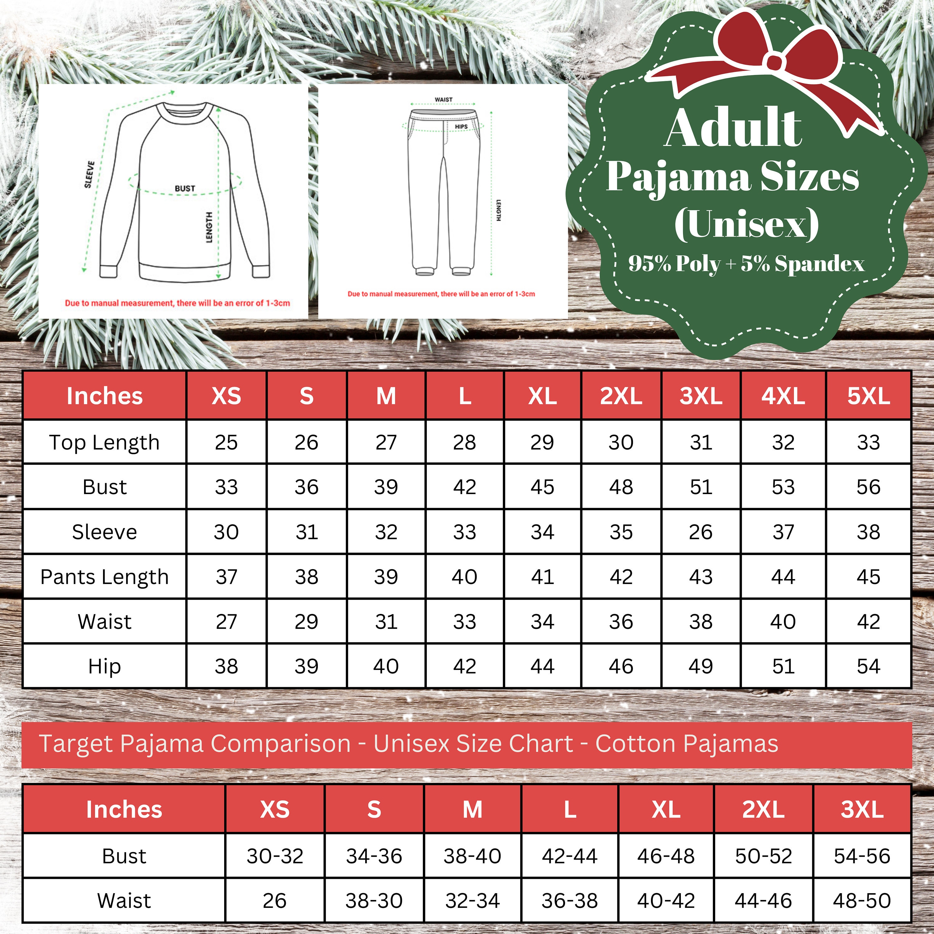 Gingerbread Matching Family Christmas Pajamas, Christmas Tree Cake ...