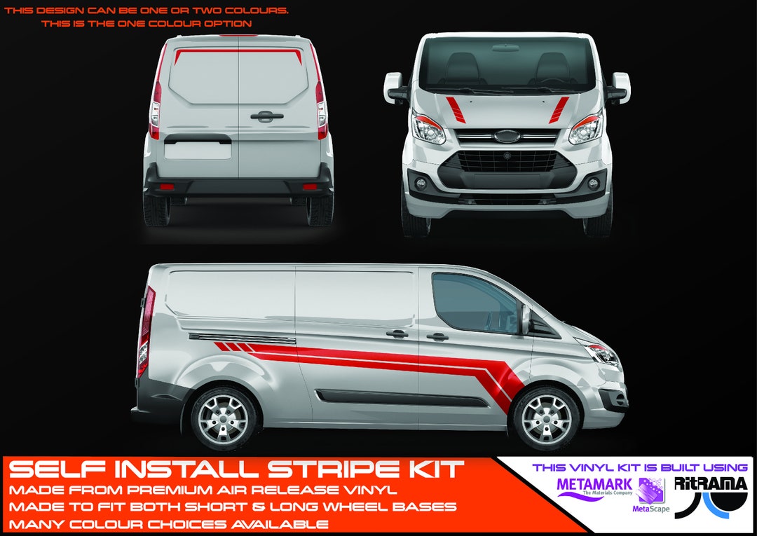 Self Install Vinyl Van Graphics Kit - Etsy