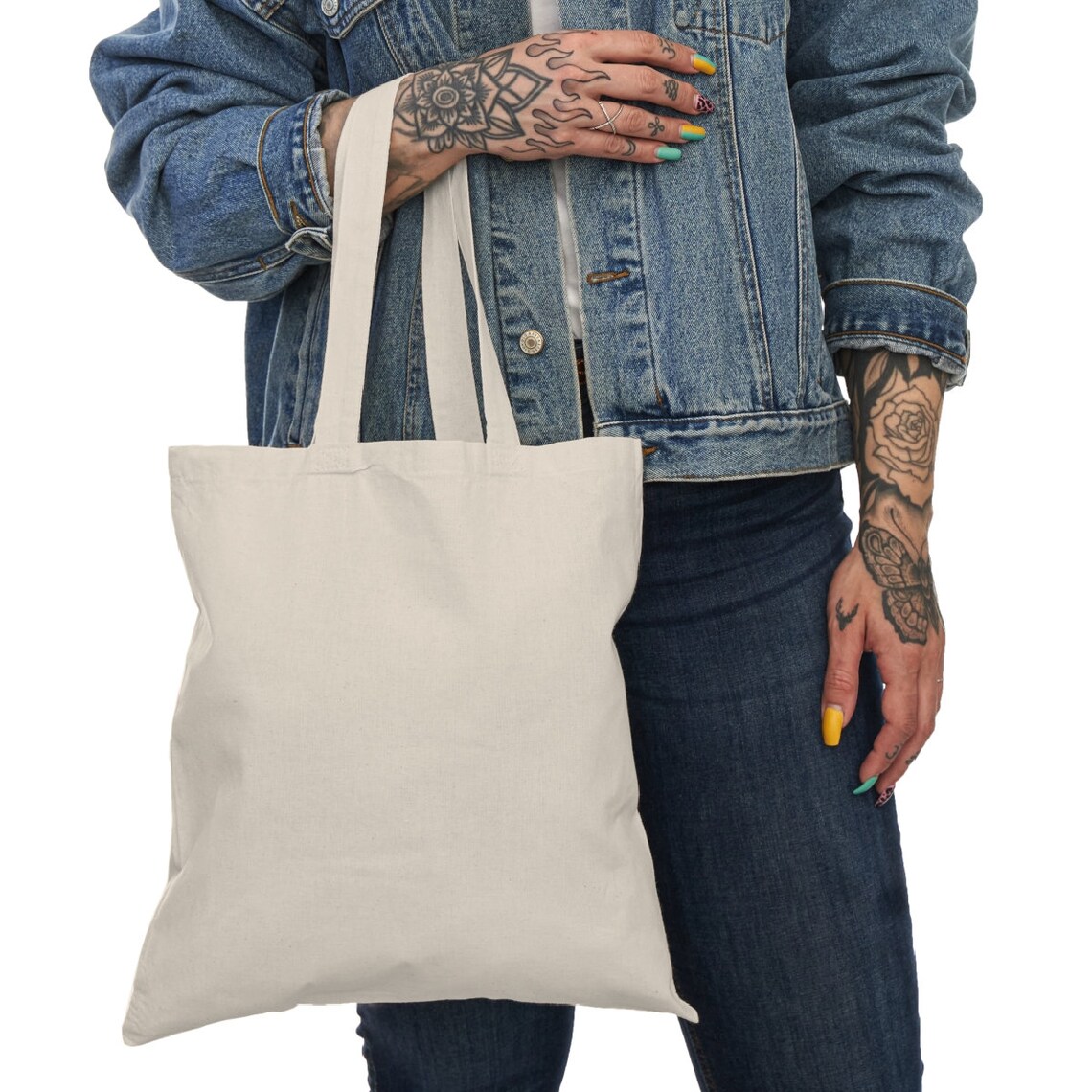 Custom Climbing Natural Tote Bag, Custom Design, Rock Climb, Outdoor ...