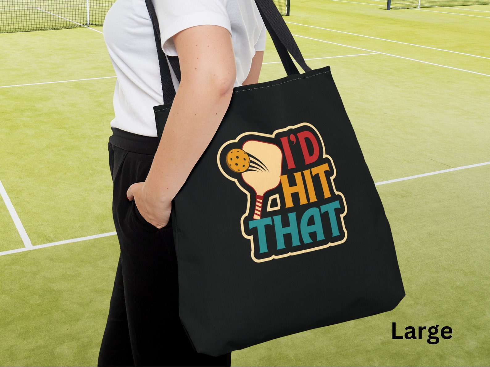 Pickleball Bag, Pickleball Tote Bag, Funny Retirement Gift, Pickleball ...