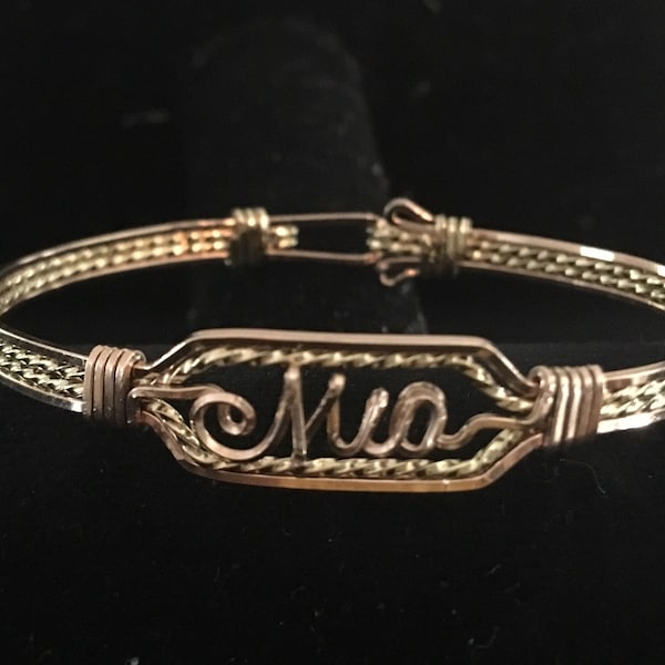 Wire Name Jewelry - Etsy