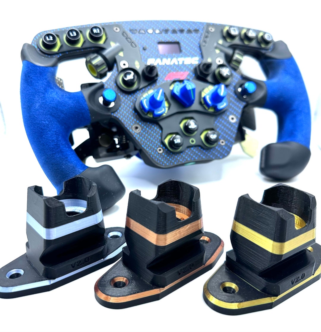 Fanatec Quick Release QR2 Steering Wheel Wall Mount - Profile Mount ...