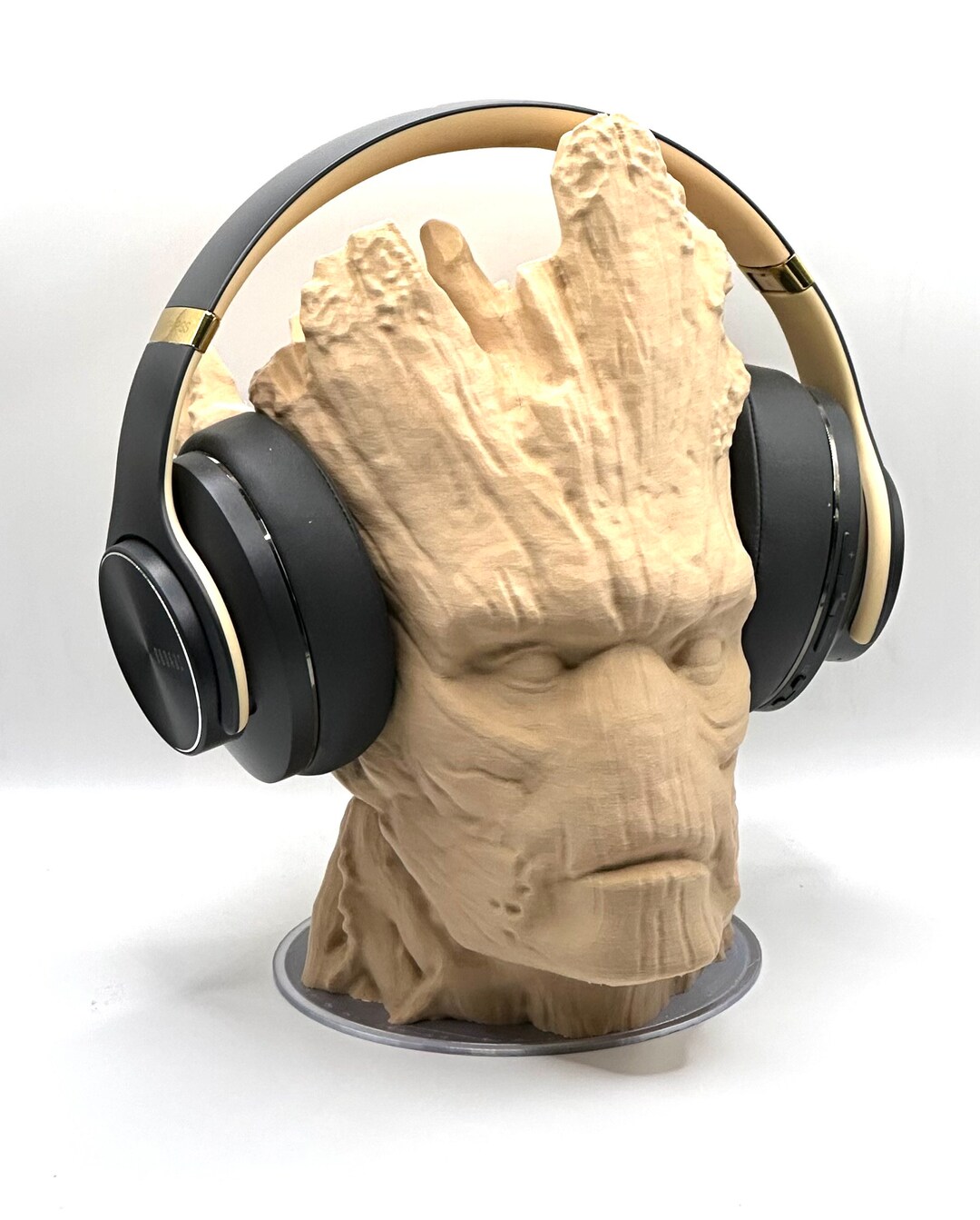 Groot Head Guardians of the Galaxy Headphone Holder, Headphone Stand ...