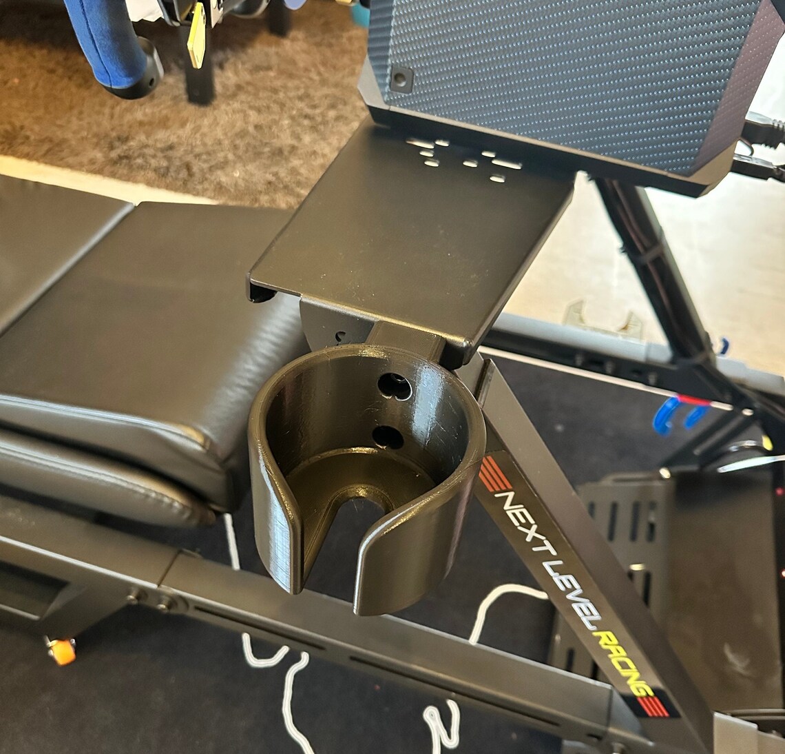 Cupholder, Drink Holder With Shelf for Sim Rig - 8040 Profile Cup ...