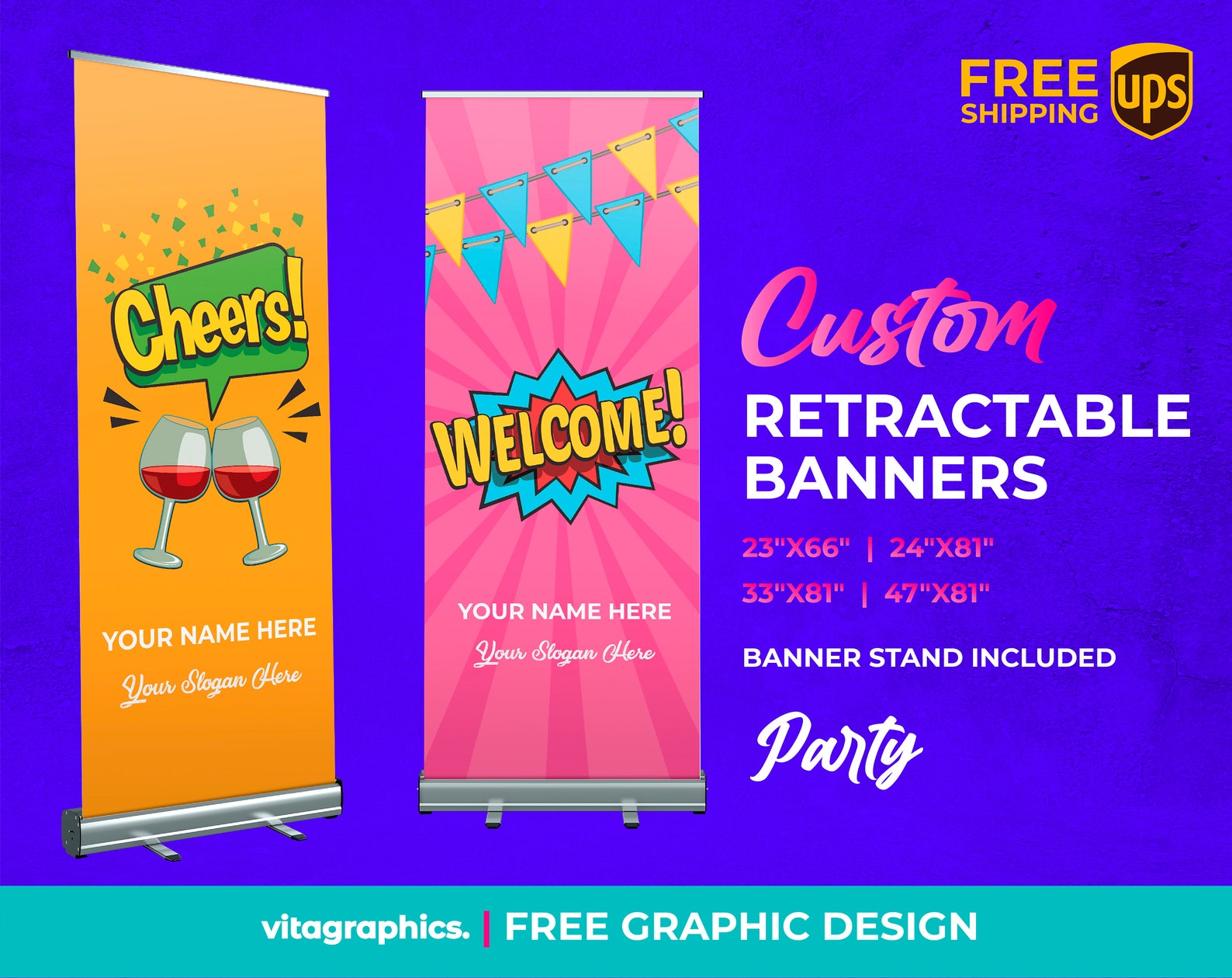 Retractable Banner, Custom Roll up Banner Stand, Pop up Banner Pop up ...