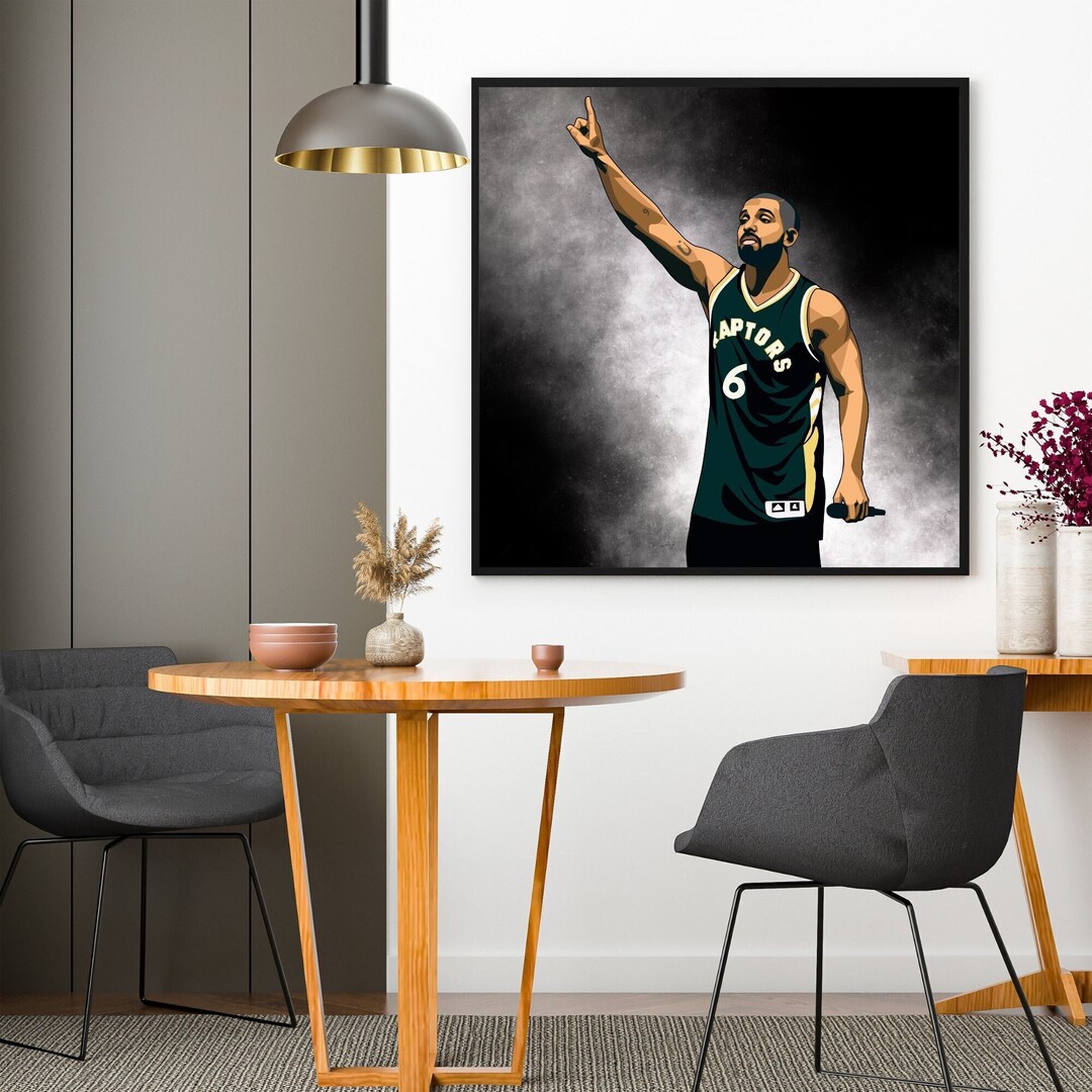 Drake Digital Art Drake Minimal Hip Hop Illustration Drake Vector Art ...