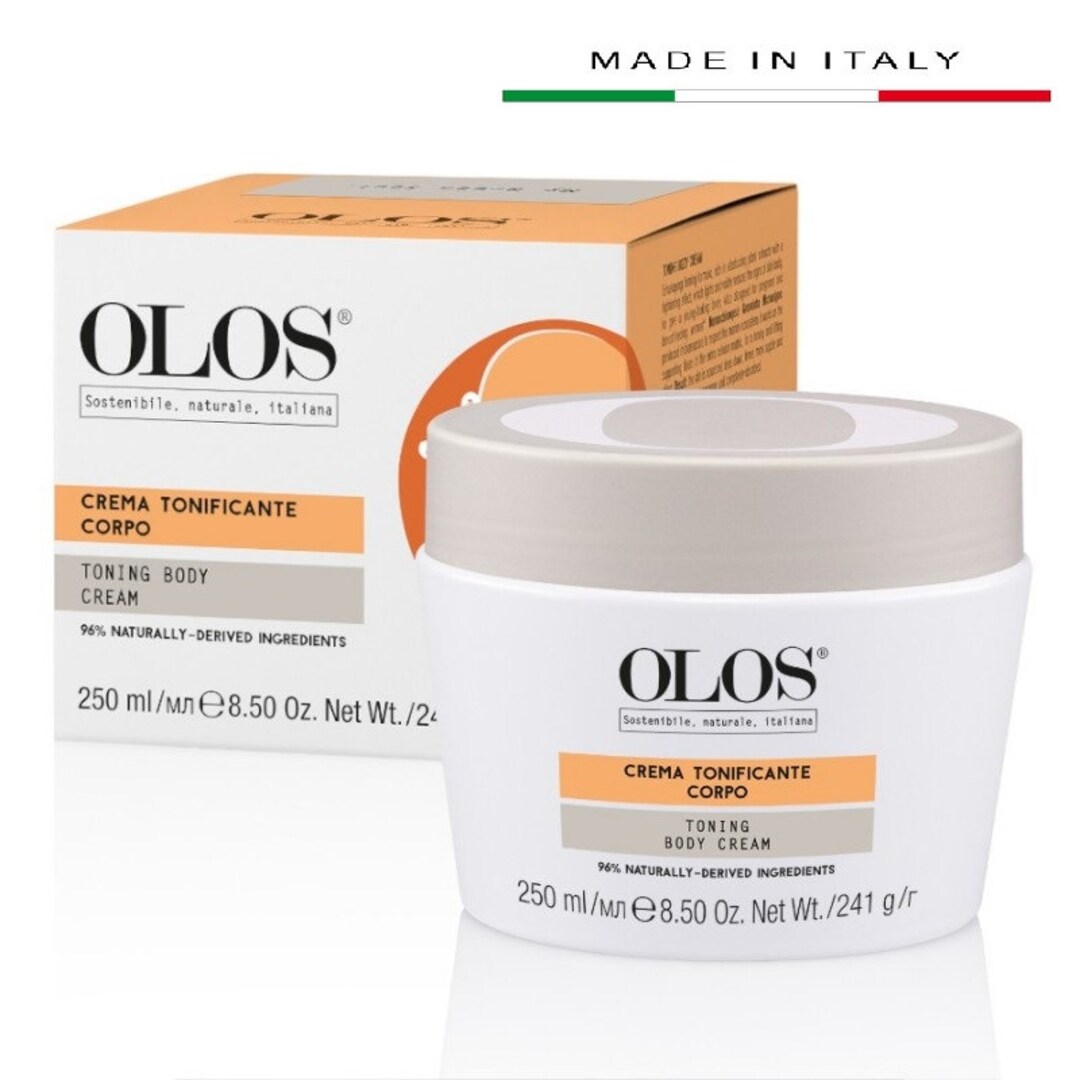 Olos Toning Body Cream 250ml Fights and Attenuates the Signs of Sagging ...