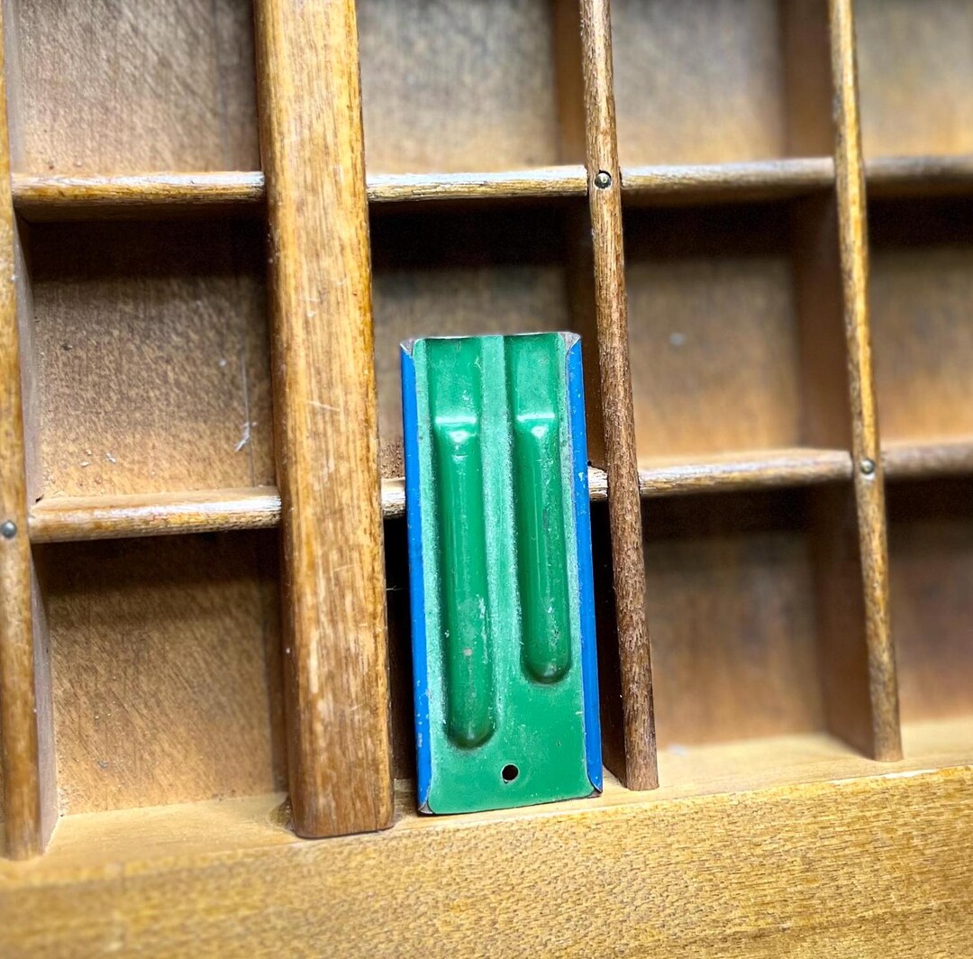 Vintage Cracker Jack Whistle, Blue Metal Whistle, Flat Tube Square ...