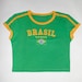 Brazil Crop Top - Etsy