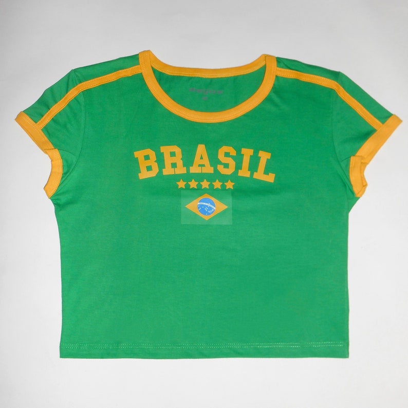 Brazil Crop Top - Etsy