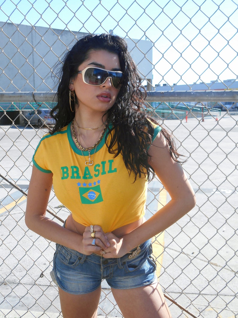 Brazil Crop Top - Etsy