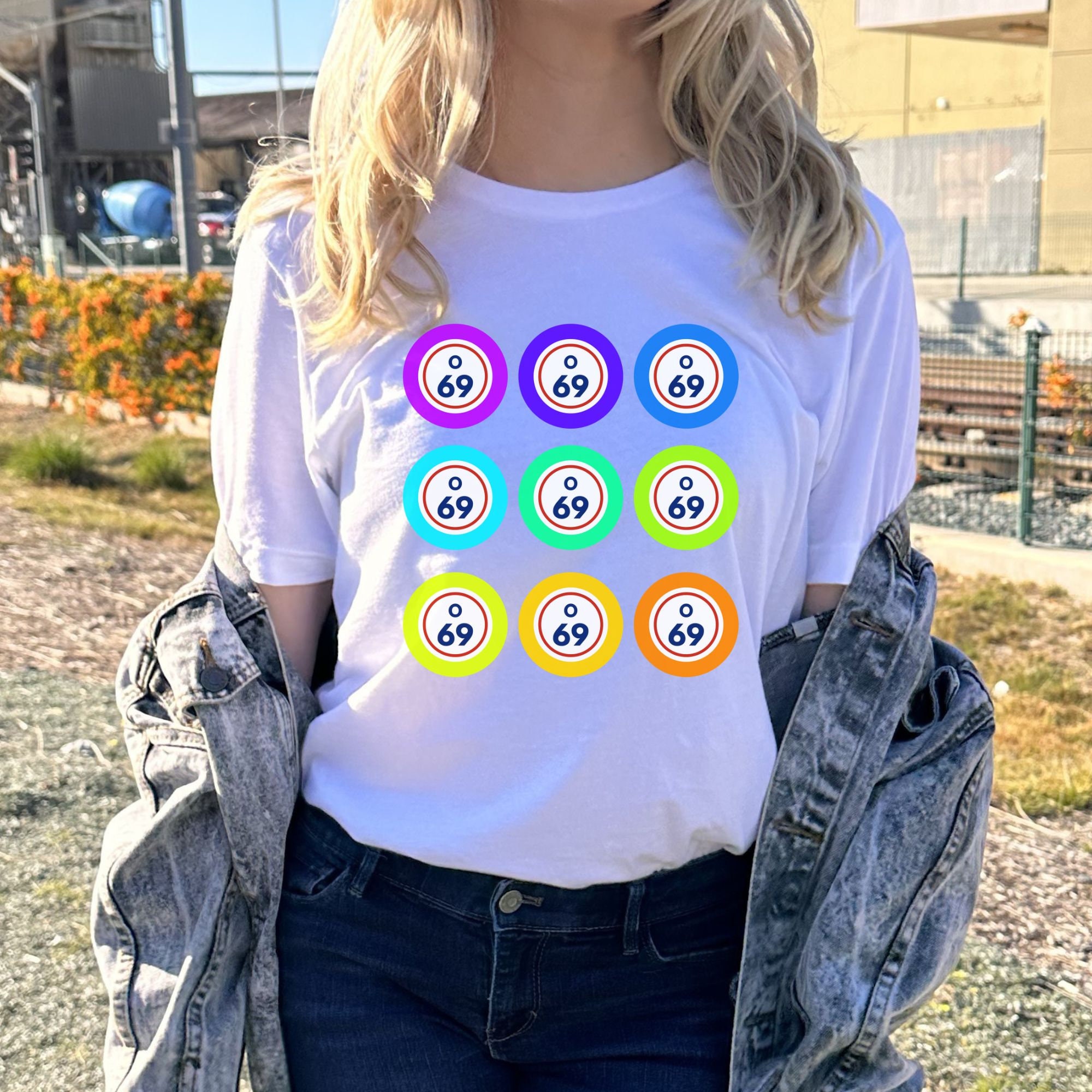 Rainbow Bingo T-shirt for Game Night Bingo Night Tee for - Etsy