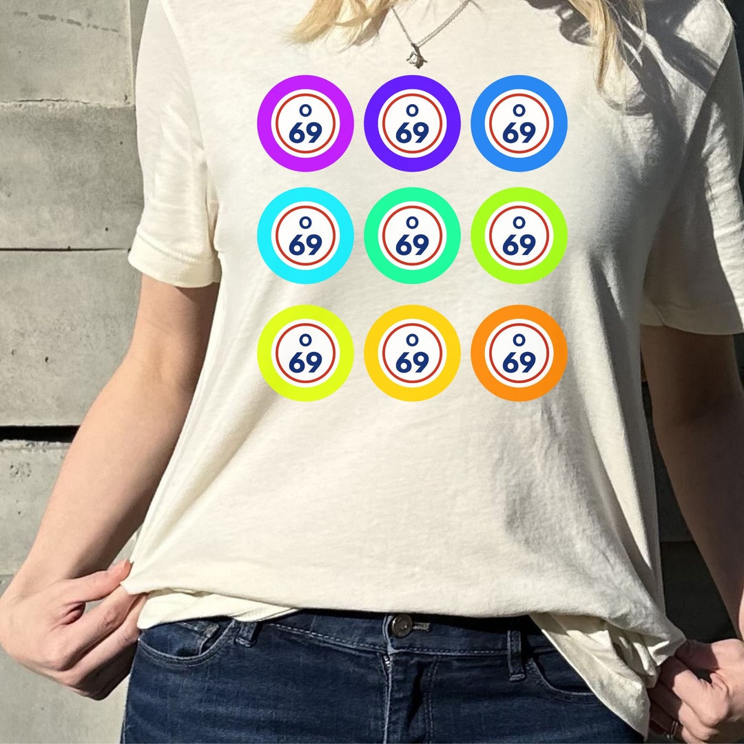 Rainbow Bingo T-shirt for Game Night, Bingo Night Tee for Adults, Funny ...