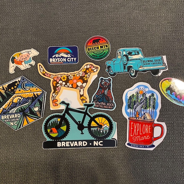 North Carolina Sticker - Etsy