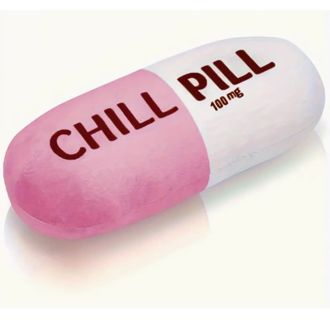 Chill Pill Pillow - Etsy