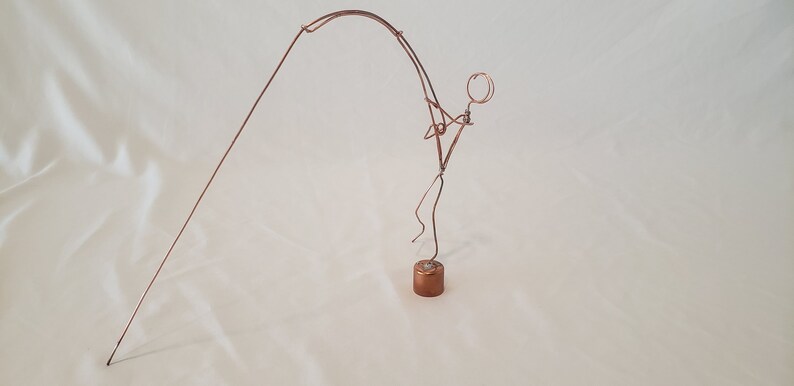 Fish On Copper Wire Fisherman - Etsy