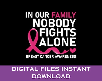 In This Family No One Fights Alone Svg Png - Etsy