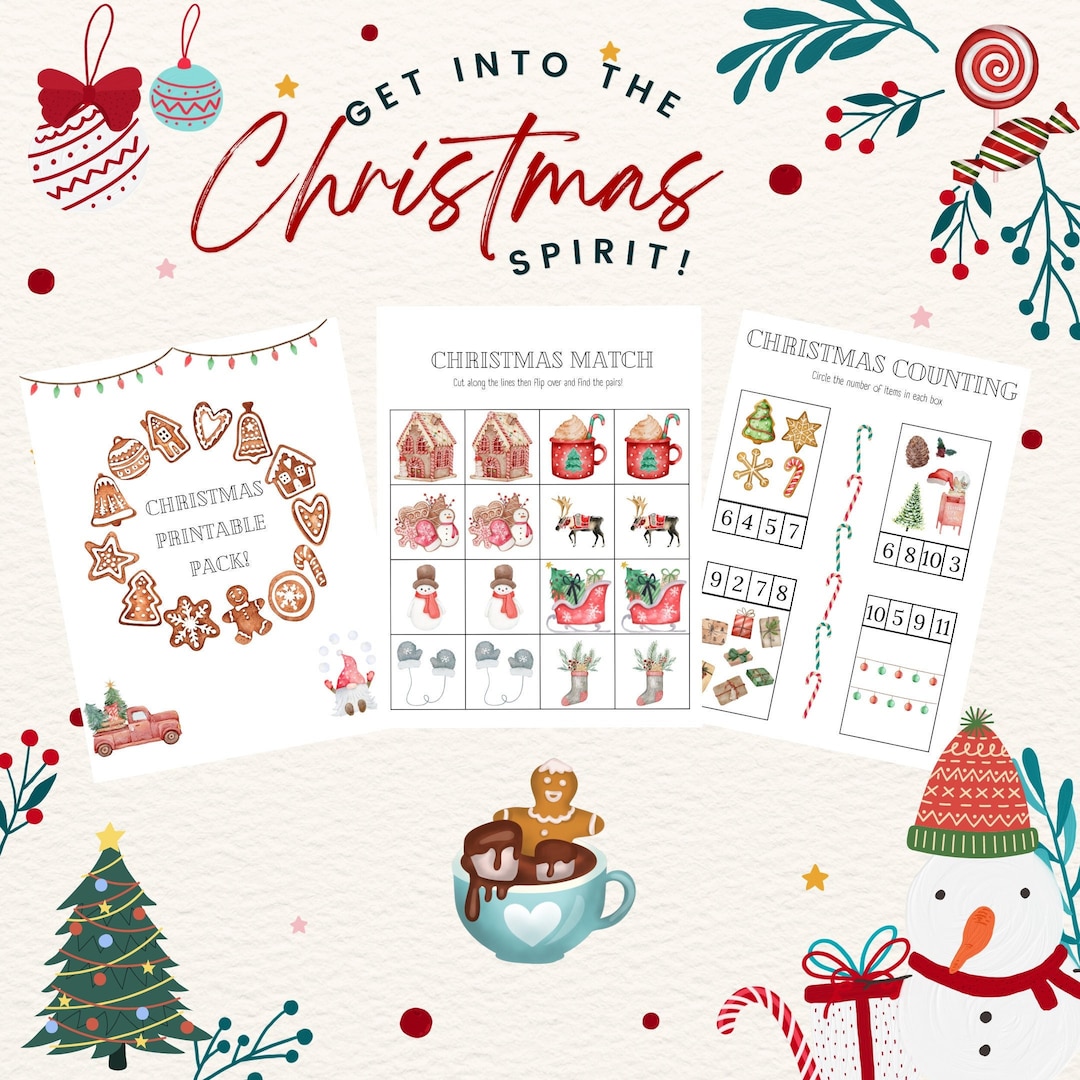 Homeschool Christmas Printable Homeschool Game for Kids Homeschool ...