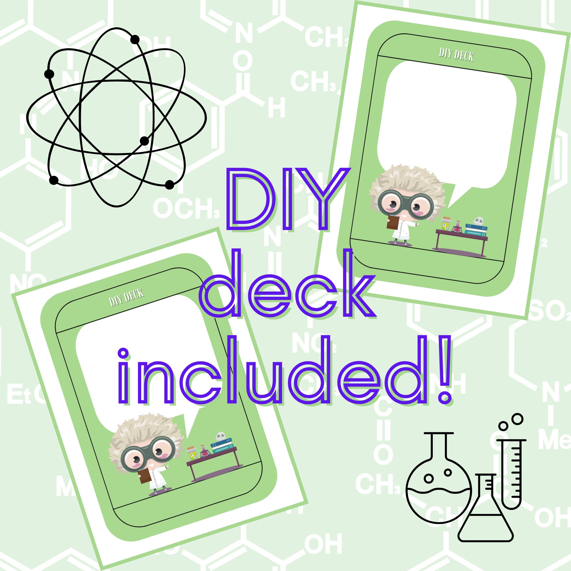 Homeschool Game Printable Science Homeschool Card Game for Homeschooler ...