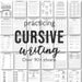 Cursive Practice Worksheets, Handwriting Practice Cursive Printable ...