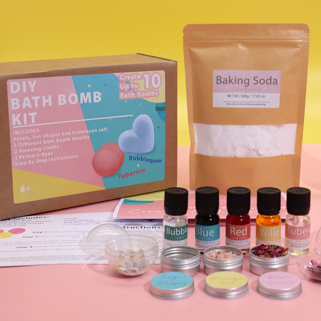 Make Your Own Bath Bomb Kit - Etsy