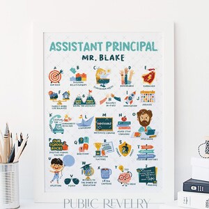 Custom Male Assistant Principal Gift for Male School Principal End of ...