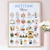 Custom Pediatrician Gift Family Doctor Gift Alphabet Print Pediatric ...