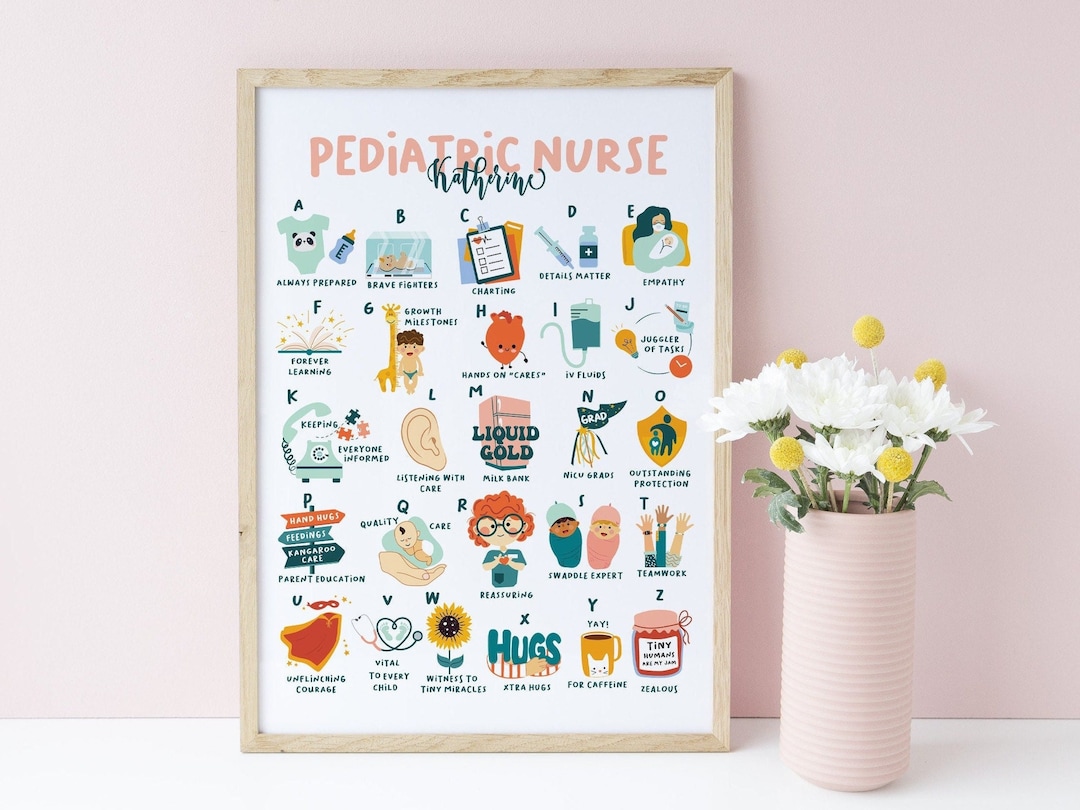 Pediatric Poster Pediatric Print Nurse Office Decor - Etsy