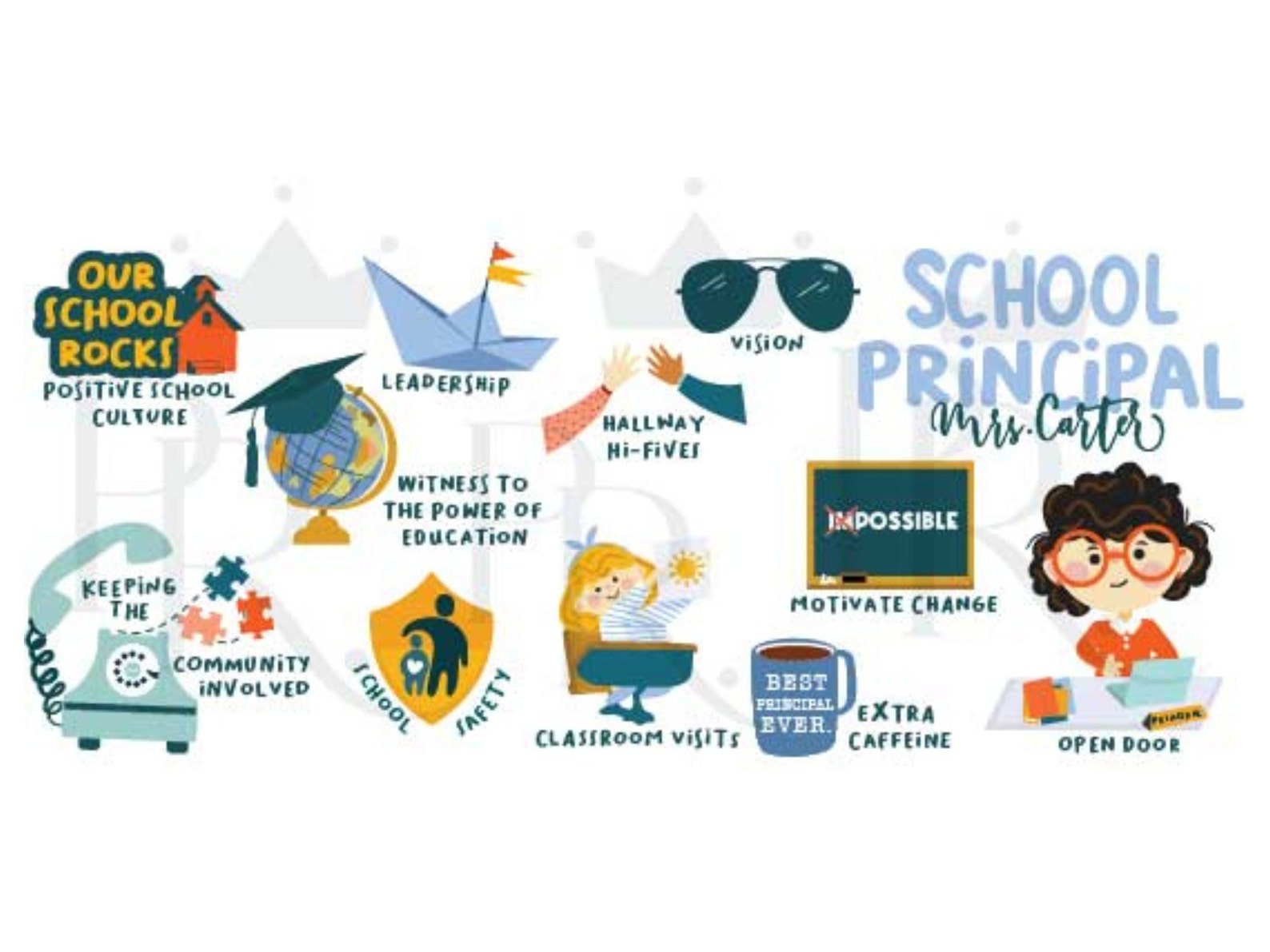 School Principal Mug Principal Gift End of Year Gift for - Etsy